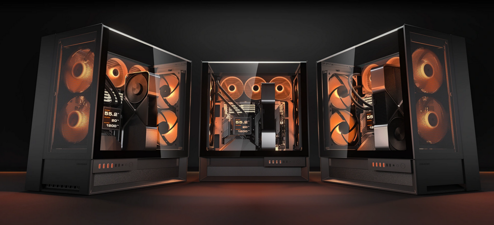 Кутия Cougar Gaming OmnyX ATX/microATX/Mini-ITX CGR-2WA3W-RGB | Цена от ...